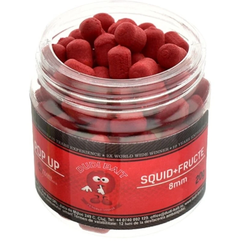 Dudi Pop Up Dumbell Squid&Fruits 8Mm 20G